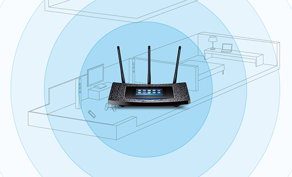TP-LINK Touch P5 AC1900 Touchscreen Wi-Fi Dual Band Router Review ...