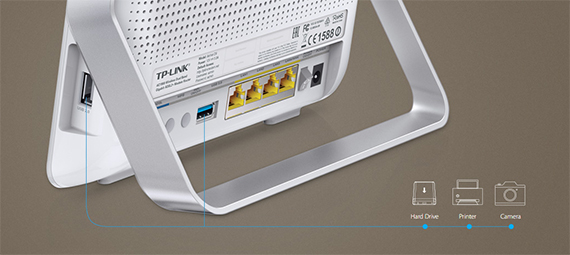 TP-Link Archer D9 AC1900 Wireless Dual Band Gigabit ADSL2+ Modem Router ...