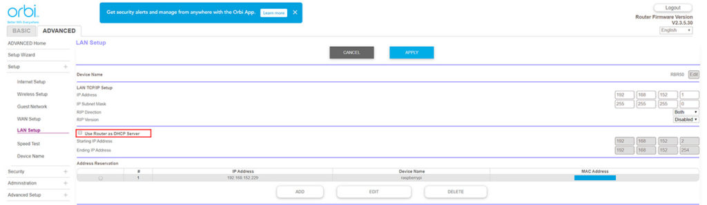 How to run Netgear Orbi with Pi Hole (Raspberry Pi 4) – MBReviews