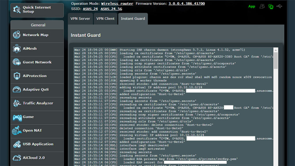 How to set up the Instant Guard on an Asus router? – MBReviews
