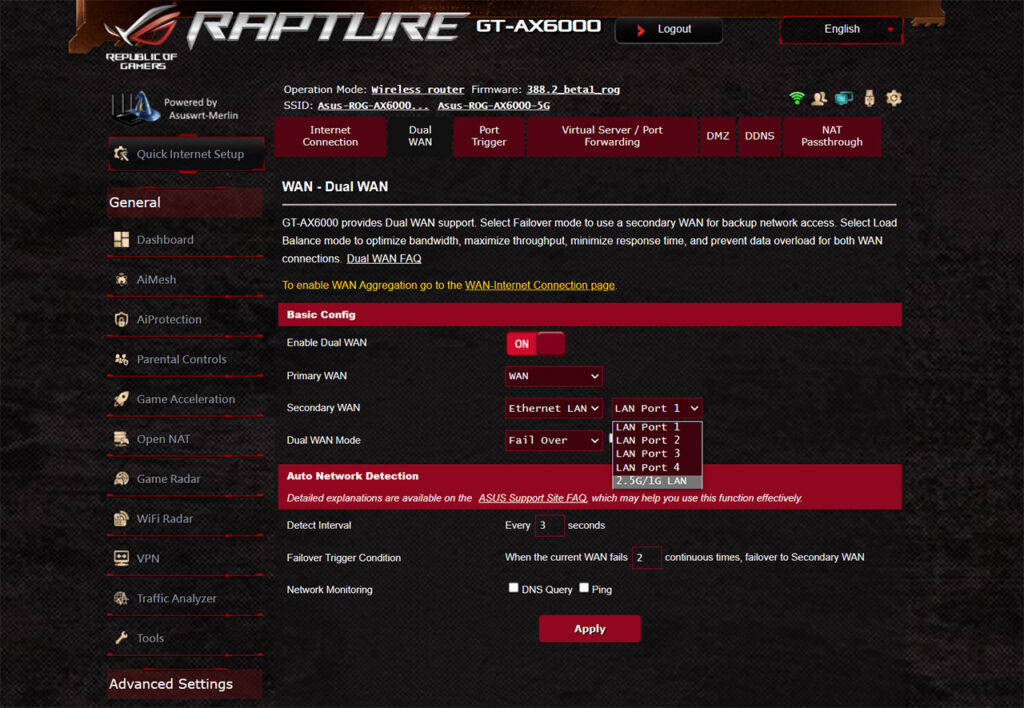 Asus ROG Rapture GT-AX6000 WiFi 6 Router Review: Big, ugly, but plenty ...